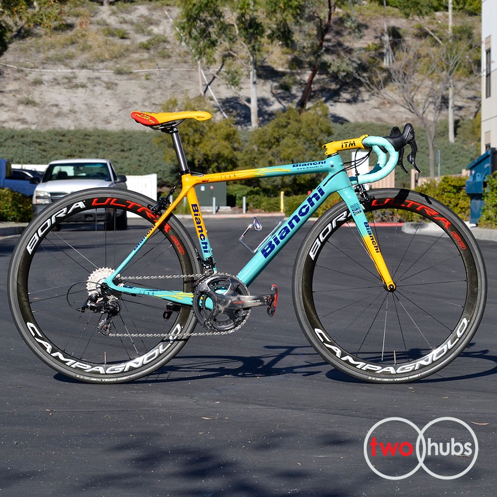 Marco Pantani 20th Anniversary Bianchi Specialissima CV Complete Bike