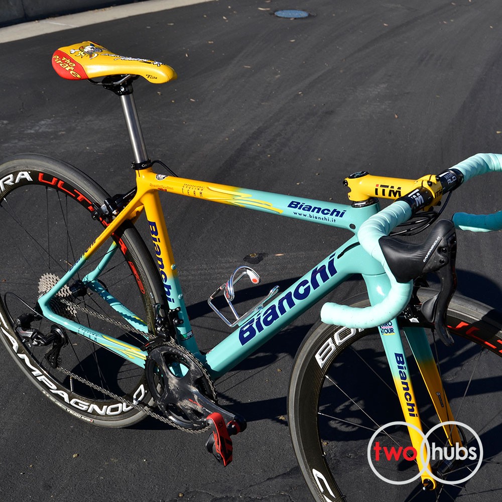 Marco Pantani 20th Anniversary Bianchi Specialissima CV Complete Bike